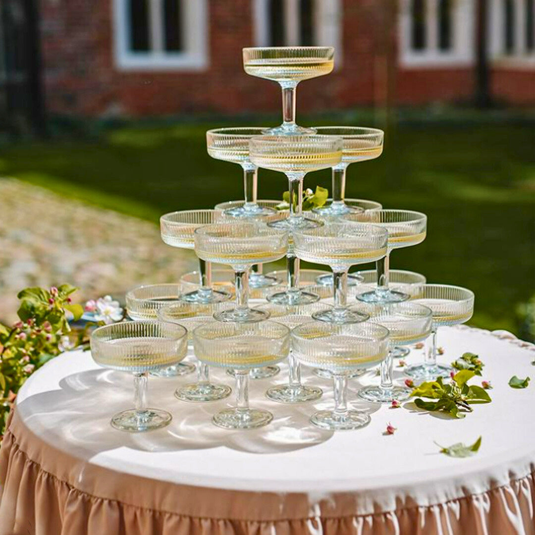 Timeless Elegance of Champagne Towers | Champagne Coup - Malmaison